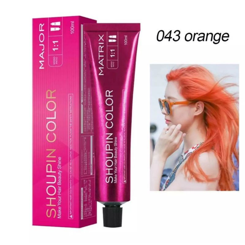 Jual SHOUPIN COLOR MATRIX 100ml Cat Rambut Profesional | Shopee Indonesia