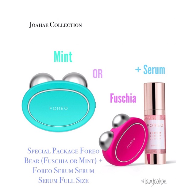 Jual Special Package Foreo Bear + Foreo Serum Serum Serum Full Size ...