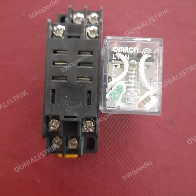 Jual Relay LY2N Original Omron 24 VDC + soket | Shopee Indonesia