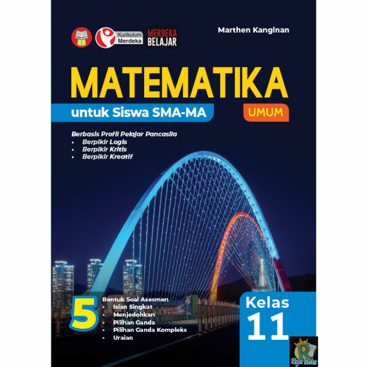 Jual Buku Matematika Umum SMA/MA Kelas X Kurikulum Merdeka-Martheen ...