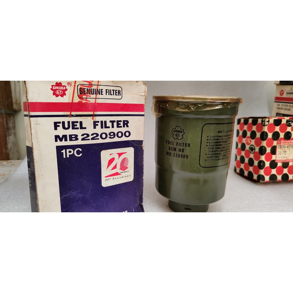 Jual Fuel Filter Solar Saringan BBM L200 L300 Kuda Diesel MB220900 ...