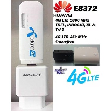 Jual Huawei E8372 150Mbps Modem Wifi 4G LTE Modem (Putih) Bonus SIM Adapter | Shopee Indonesia