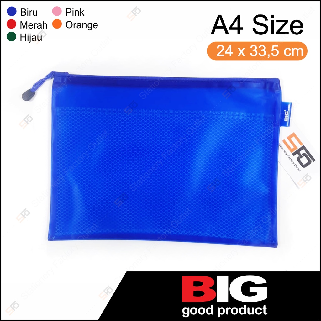 Jual Pocket File Big A4 (9001) | Shopee Indonesia