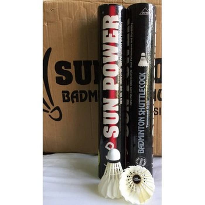 Jual SHUTTLECOCK- COCK BADMINTON SUN POWER - SUNPOWER BULUTANGKIS ...