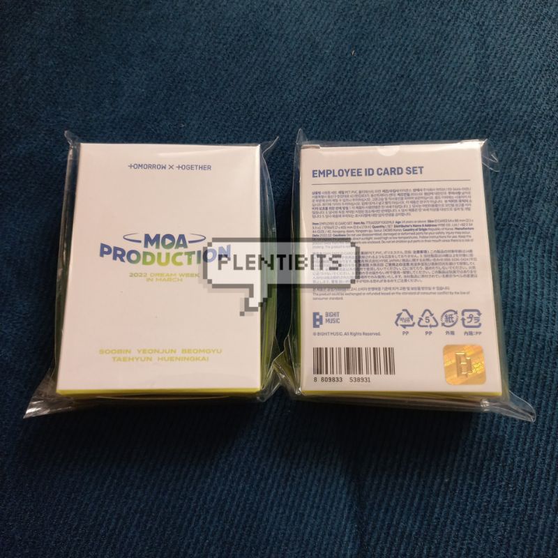 Jual EMPLOYEE ID CARD SET TXT FULLSET SEALED | Shopee Indonesia