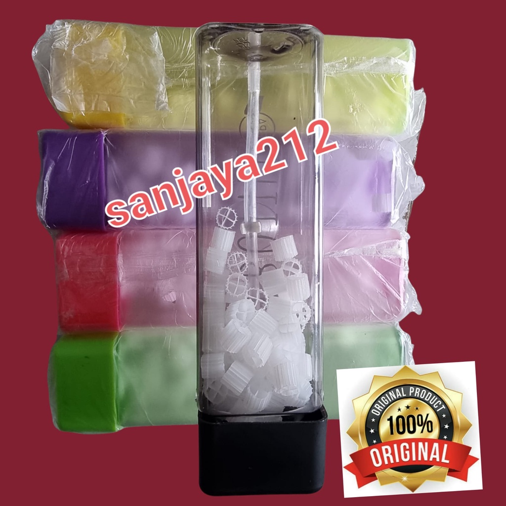 Jual Botol DIY Moving Bed bio reaction Media Filter Aquarium Kaldness ...