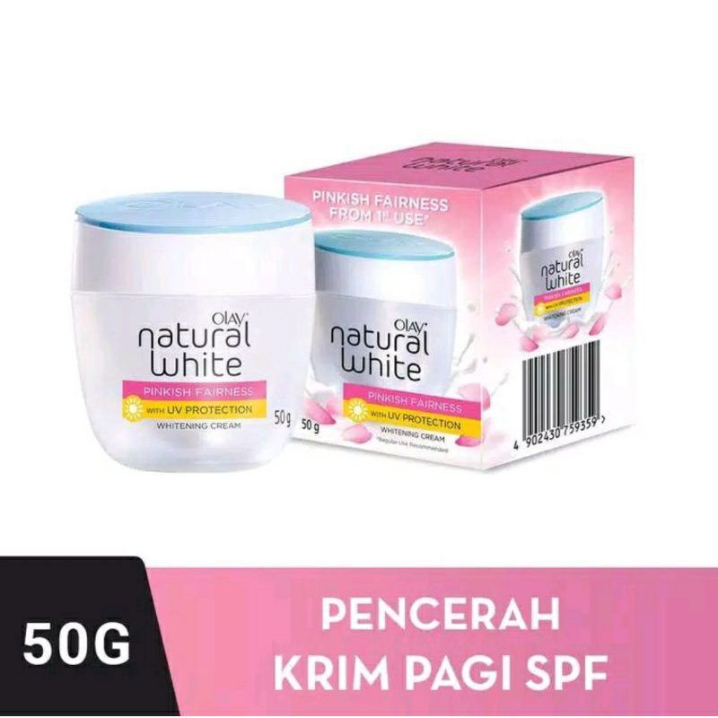 Jual Olay Krim Pencerah Natural White Light UV Protection Day Cream ...