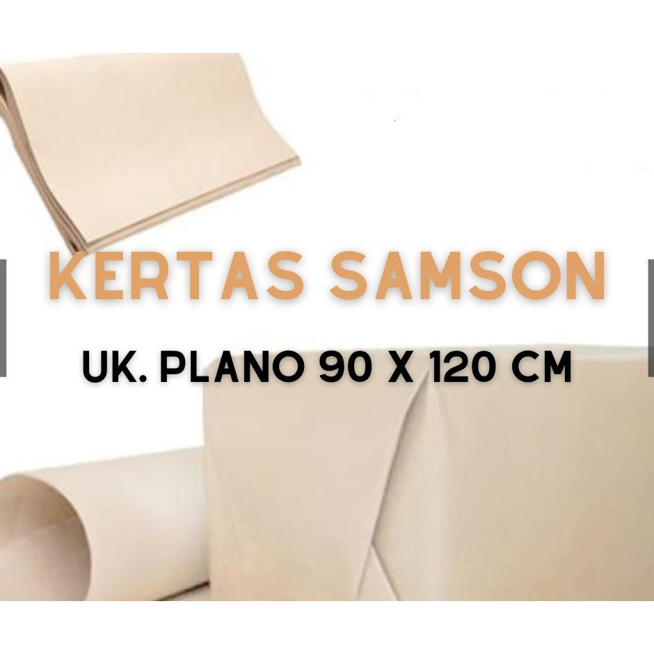 Jual KERTAS SAMSON BADAK, UKURAN PLANO 90 X 120 CM, HARGA GROSIR | Shopee Indonesia