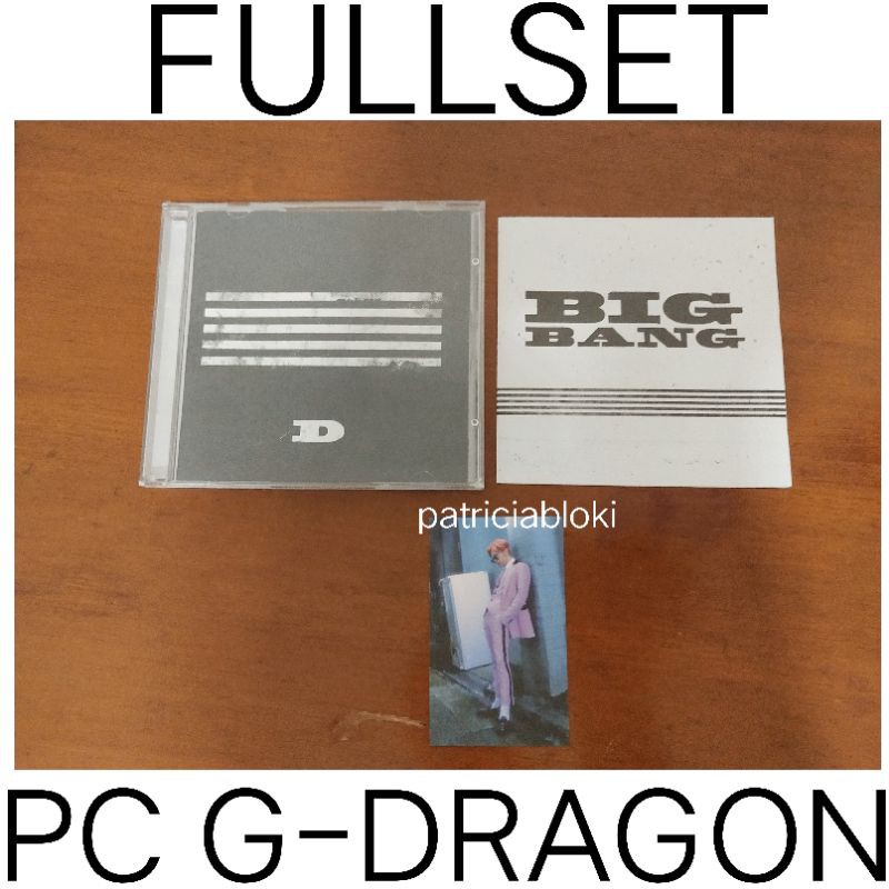 Jual Fullset Album BIGBANG Made Series (D Black Ver) pc photocard G-dragon GD Gdragon big bang ...