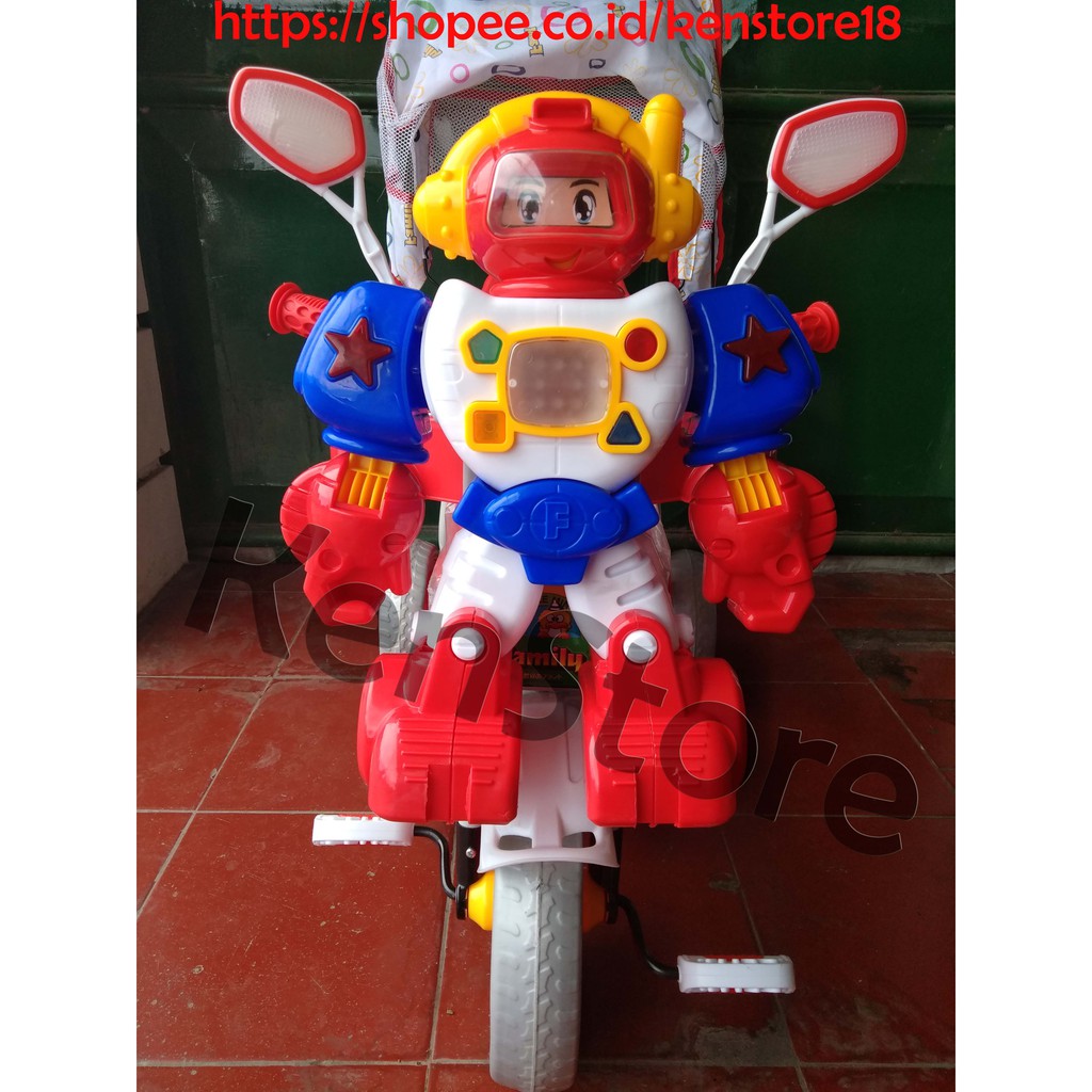 Jual Sepeda Roda Tiga( Tri Cycle ) Family Robot F853FT | Shopee Indonesia