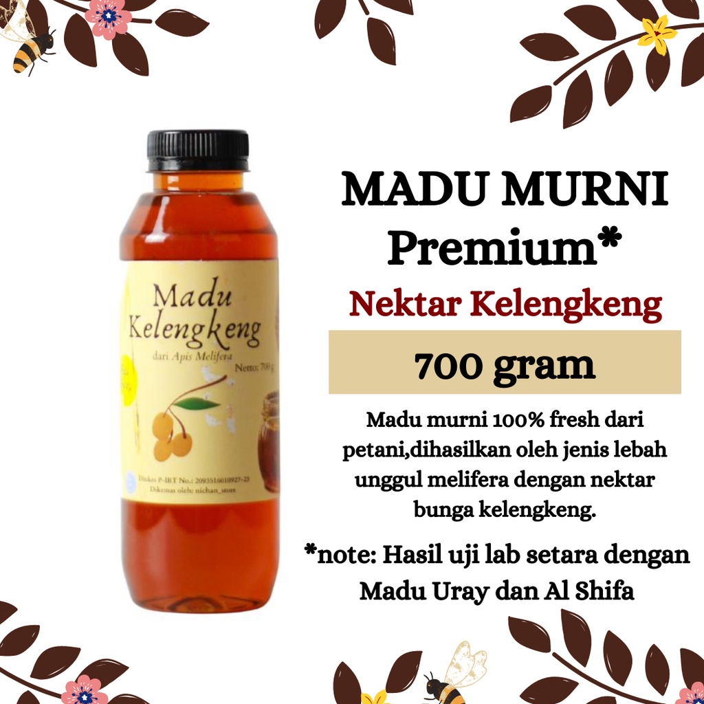 Jual Madu / Madu Asli / Madu Murni Kelengkeng Premium 700 Gram | Shopee ...