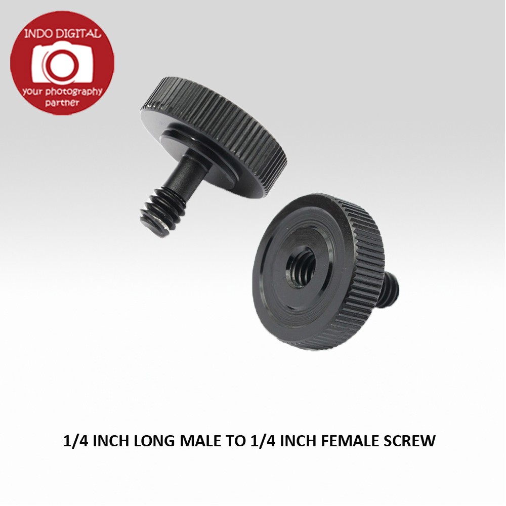 Jual SCREW 1/4 INCH LONG MALE TO 1/4 INCH FEMALE | Shopee Indonesia