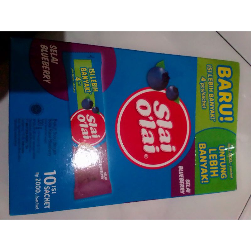 Jual slai olai isi 10 sachet / pack kemasan baru | Shopee Indonesia