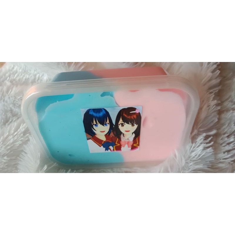 Jual SLIME ORIGINAL 200 ml TWO COLOR DUA WARNA bukan tofu | Shopee ...
