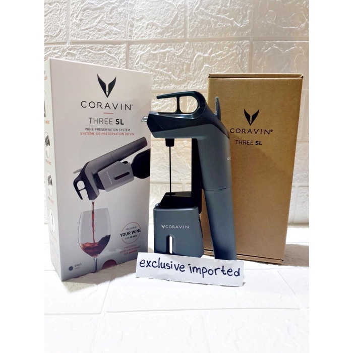 Jual CORAVIN Timeless 3 Three SL Series USA Edition coravin | Shopee Indonesia