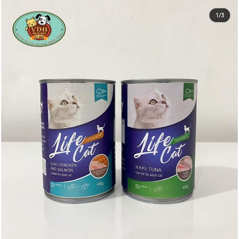 Jual Life Cat Adult kaleng 400gr | Shopee Indonesia