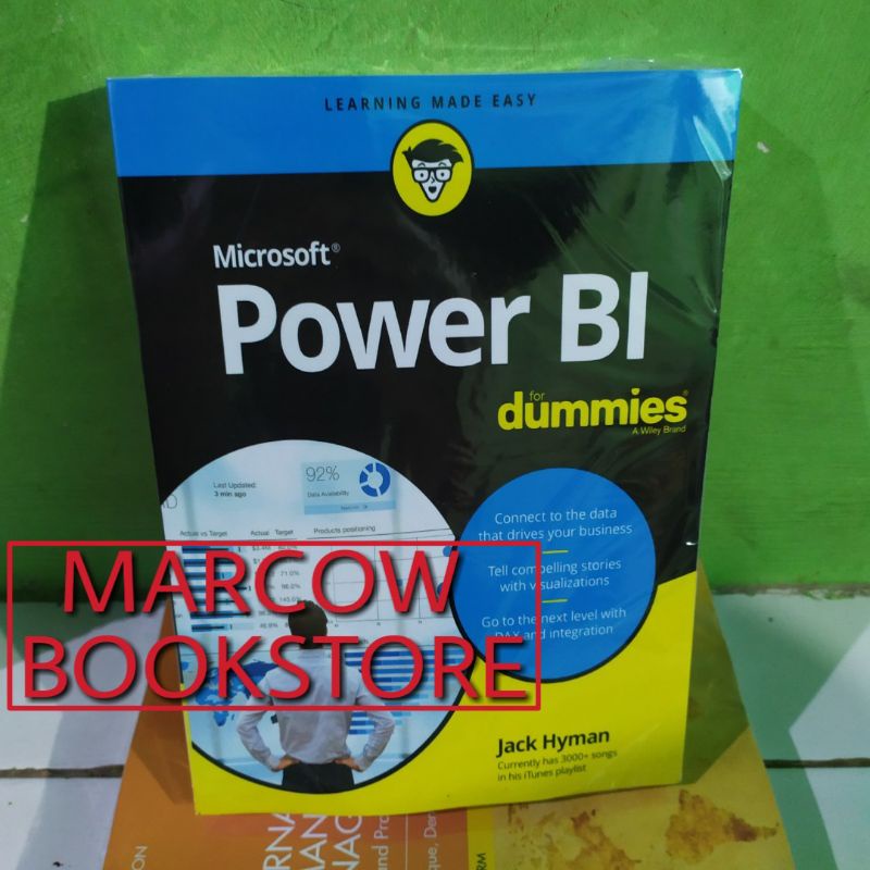 Jual Microsoft Power BI for Dummies by Jack Hyman | Shopee Indonesia