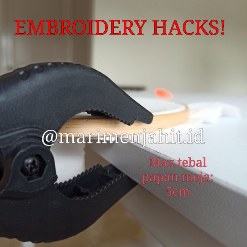Jual Penjepit Pemindang / Midangan / Embroidery Hoop (SEPASANG ...