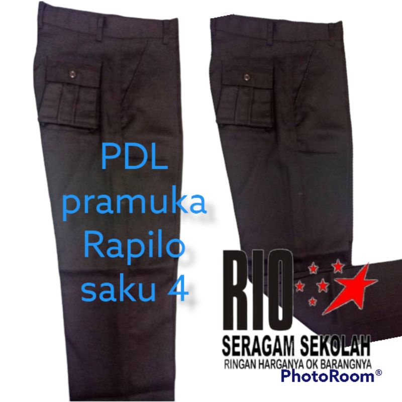 Jual CELANA PRAMUKA PDL PEREMPUAN RAFILO RAPILO GABARDINE RIO PEMBINA ...