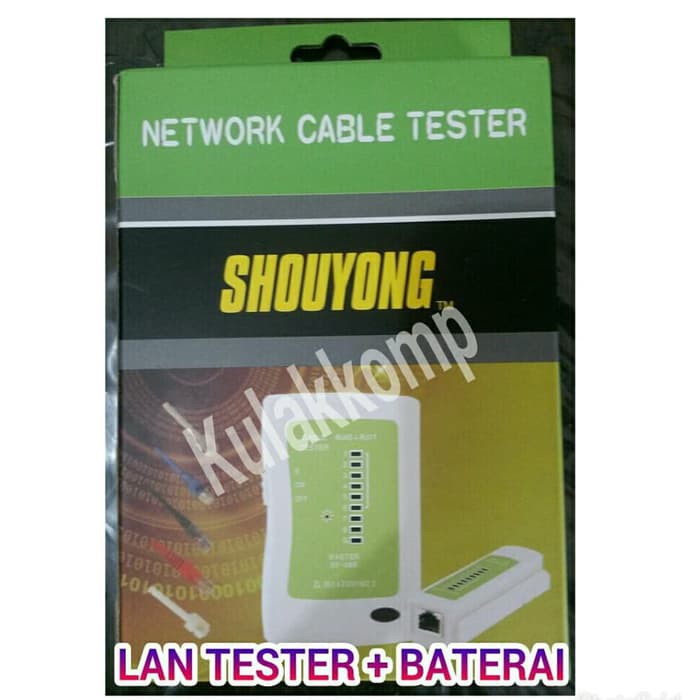 Jual LAN TESTER ALAT PENGUJI KABEL LAN RJ45 / RJ11 | Shopee Indonesia