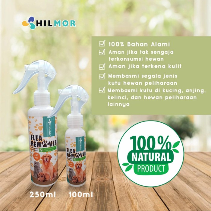 Jual PROMO Obat kutu hewan/ scabies/ tungau anjing kucing Hilmor Flea ...