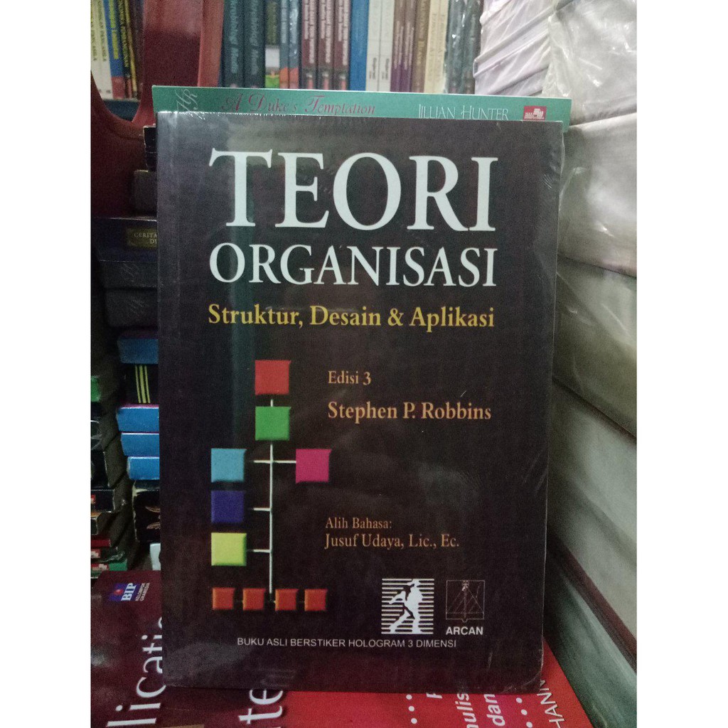 Jual Jual buku Teori Organisasi struktur Desain Dan Aplikasi.Edisi 3 .Stephen Robbin. | Shopee ...