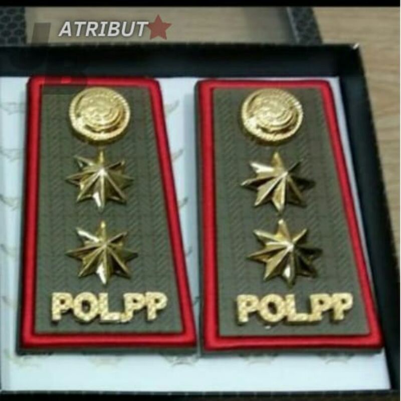 Jual pangkat satpol pp pdh golongan 4D akrilik bening kilap | Shopee ...