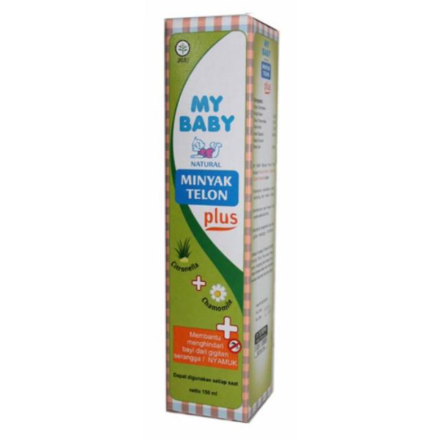 Jual Minyak Telon My Baby plus 6jam / 8jam 150ml/145m | Shopee Indonesia