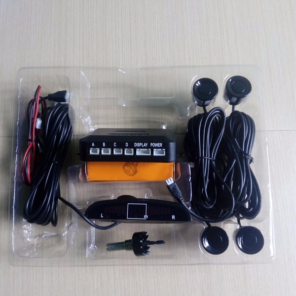 Jual ensor Parkir/Sensor Mundur Mobil 4 Titik Dengan Led Display ...