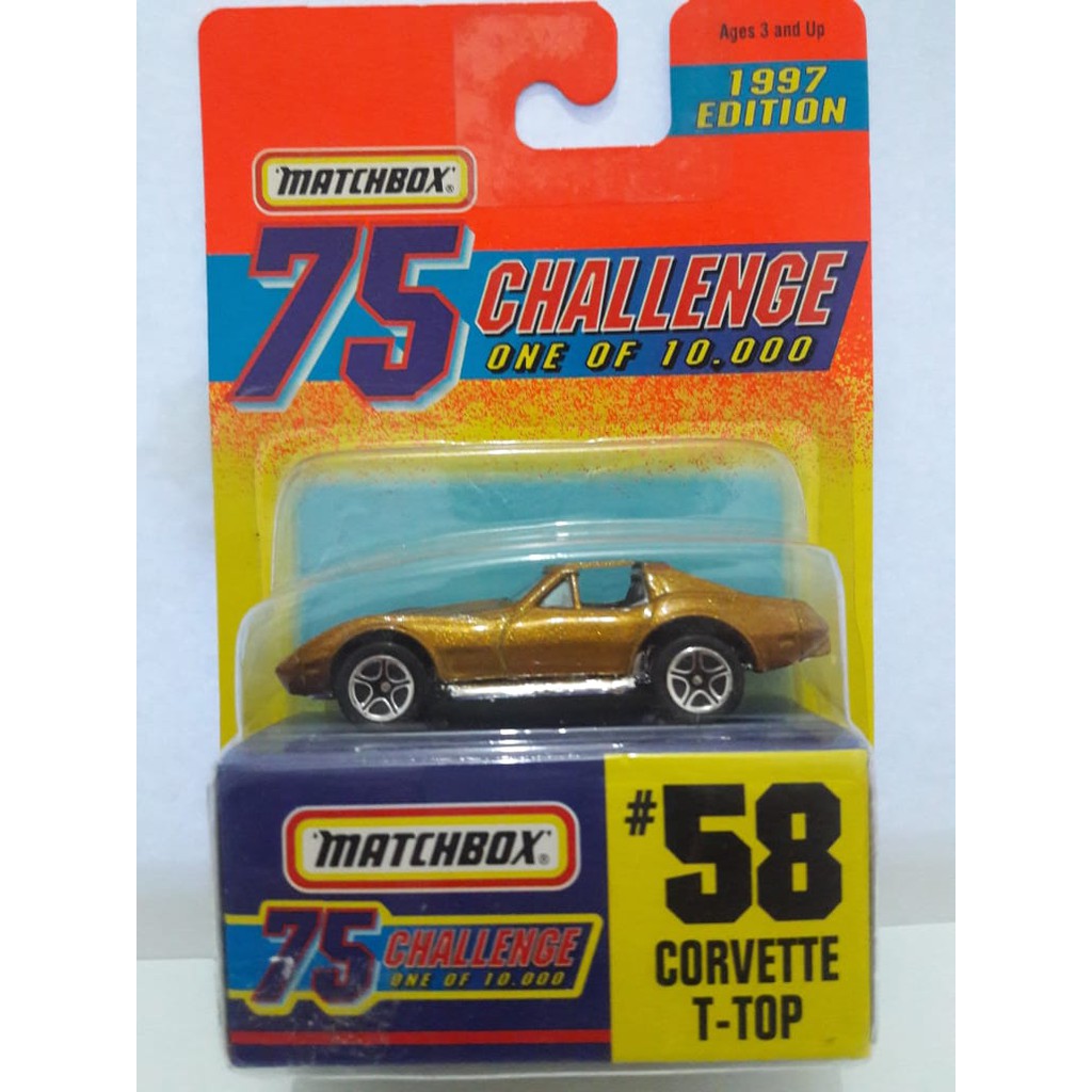 Jual DIECAST MINIATUR MATCHBOX CORVETTE T-TOP 75 CHALLENGE | Shopee ...