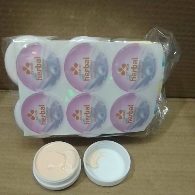 Jual ( lusinan) CREAM ESTHER HERBAL ORIGINAL // CREAM ESTER HERBAL ...