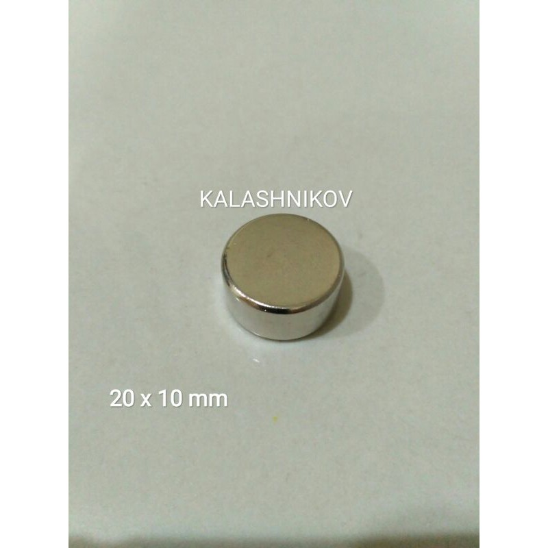 Jual Magnet Neodymium Bulat 20x10 mm 20x10mm 20mmx10mm 20*10mm | Shopee ...