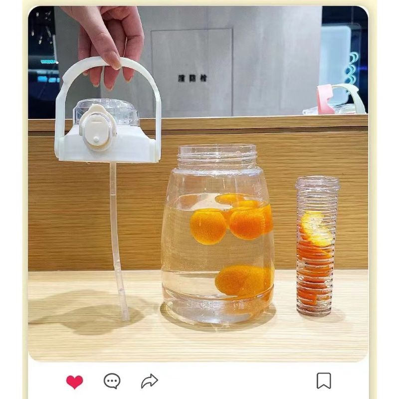 Jual Botol Infused Water 1,3L Botol Minum Gemoy 1300mL Tumbler Minum | Shopee Indonesia