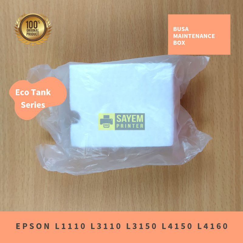 Jual Busa Ink Pad Maintenance Box Epson L1110 L3110 L3116 L3150 L3156 ...