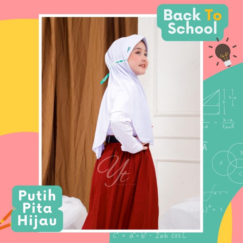 Jual JILBAB HIJAB KERUDUNG SEKOLAH ANAK INSTAN SERUT PITA TK SD MI SMP SMA DEWASA | Shopee Indonesia