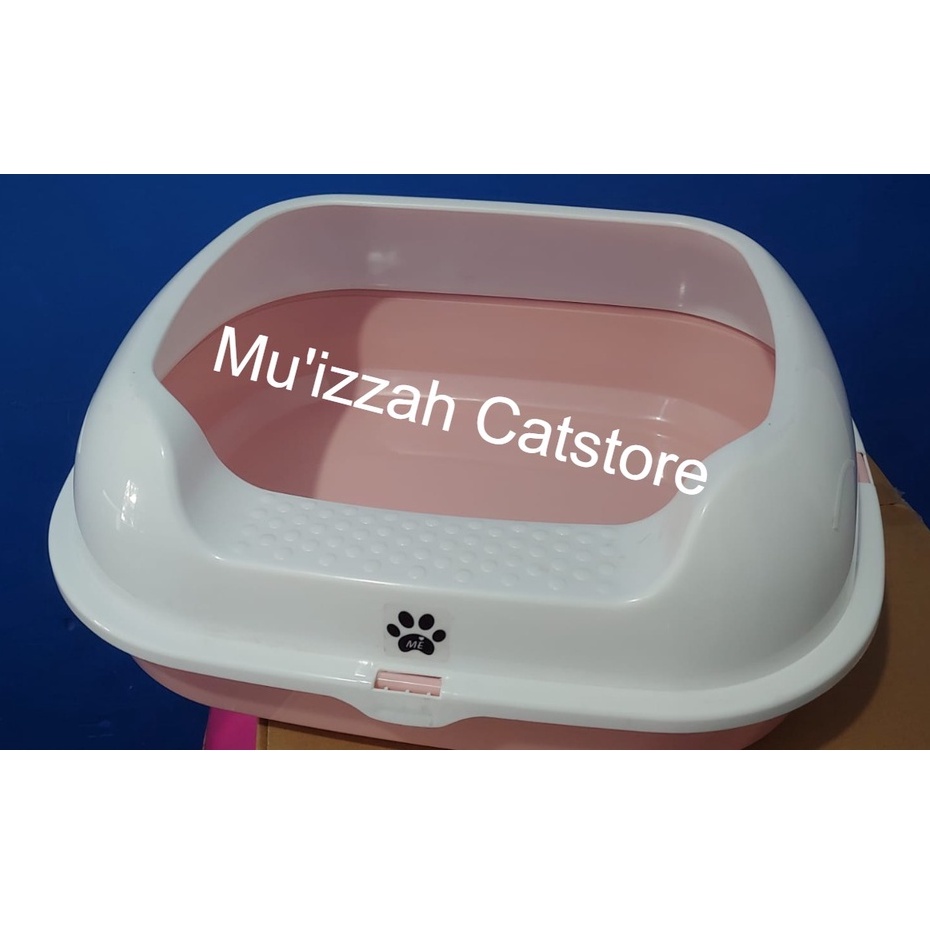 Jual Baskom Bak Pasir Pup Kotoran Kucing / Cat Litter Box Motif (ukuran ...