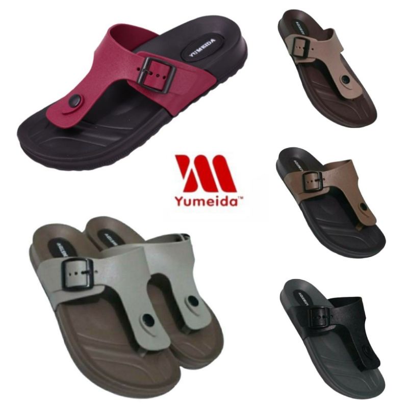 Jual Sandal Jepit Karet Wanita Yumeida 9062 | Shopee Indonesia