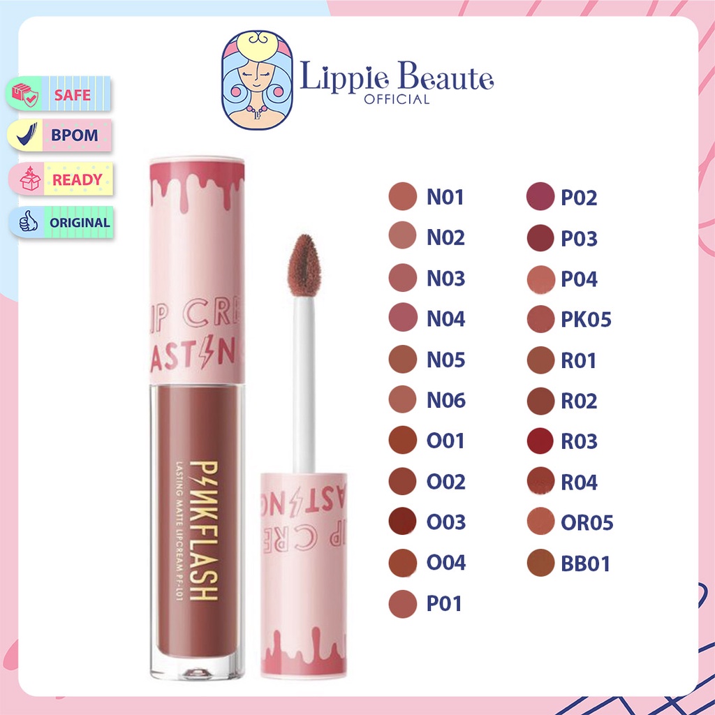 Jual PINKFLASH - Lasting Matte Lip Cream | Shopee Indonesia
