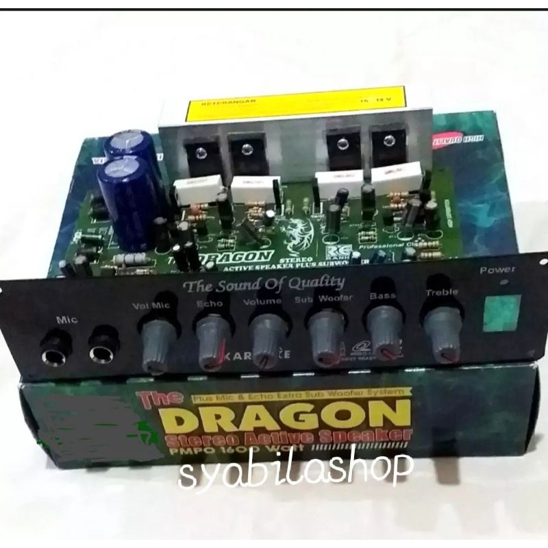 Jual KIT AKTIF SPEAKER STEREO DRAGON MIC ECHO PLUS SUBWOOFER | Shopee ...