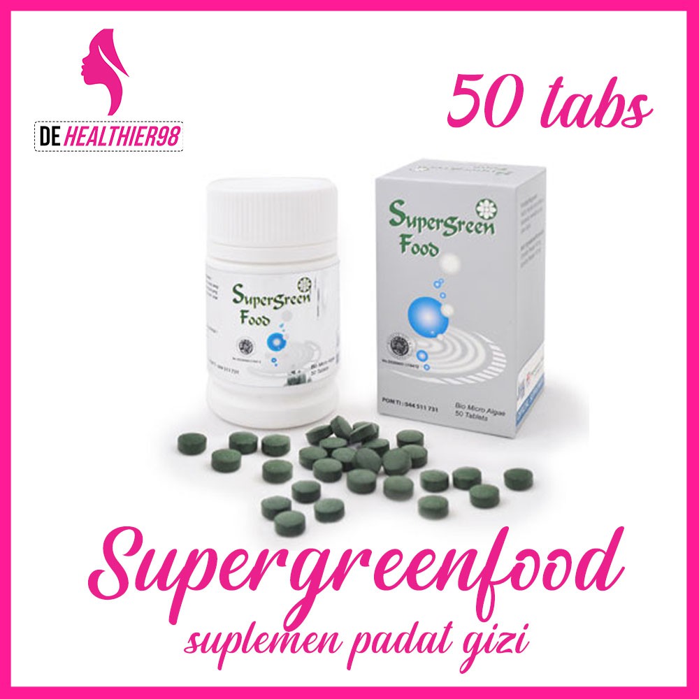 Jual Suplemen Padat Gizi 50 tabs (Obat Maag, Makanan sel tubuh ...