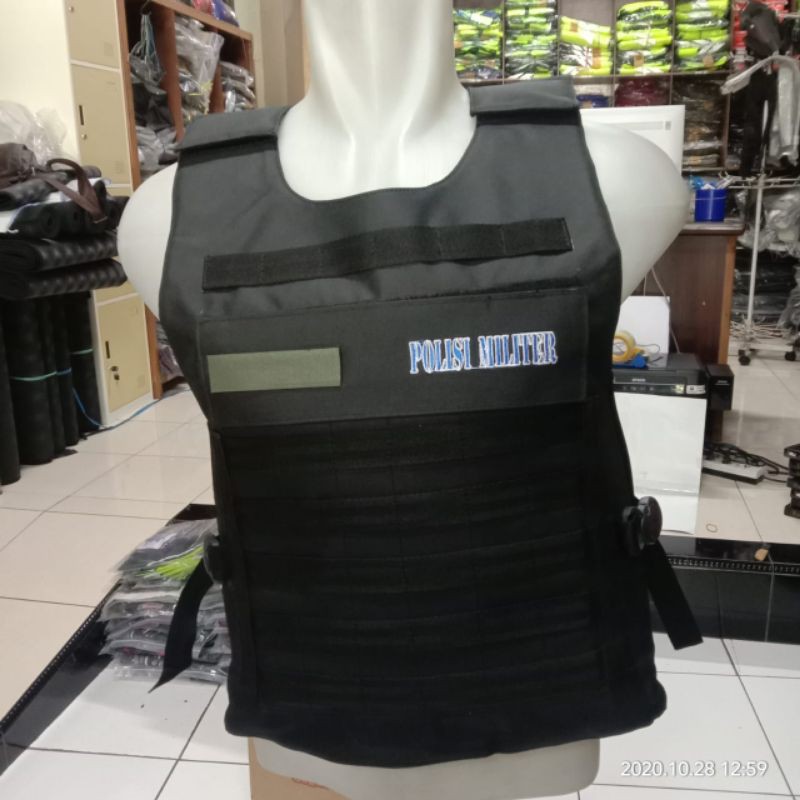 Jual Rompi motor|Rompi angin|Rompi bodyvest TNI AL hitam|Rompi tactical ...
