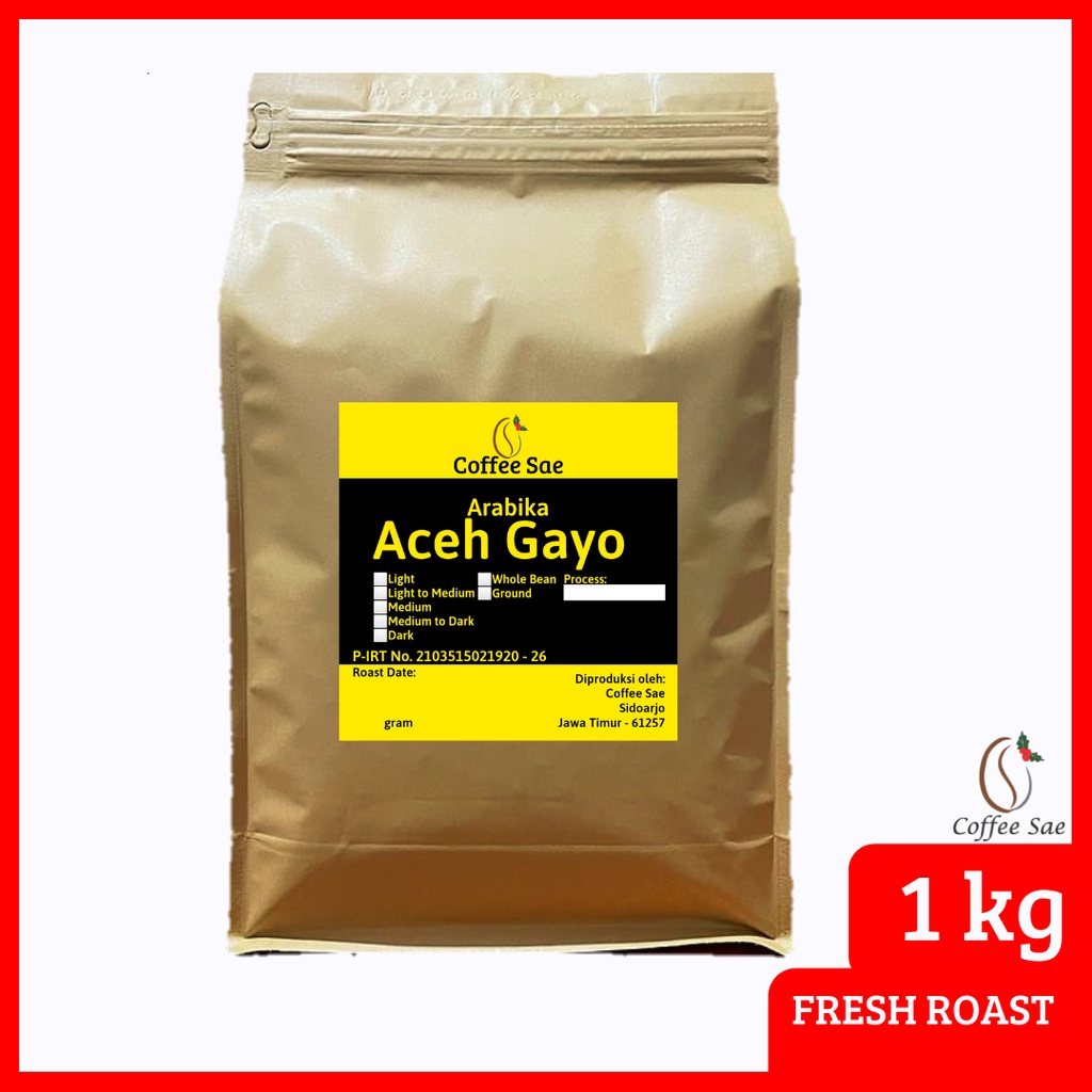 Jual KOPI ARABIKA GAYO ACEH 1 kg BIJI atau BUBUK Specialty Arabica ...