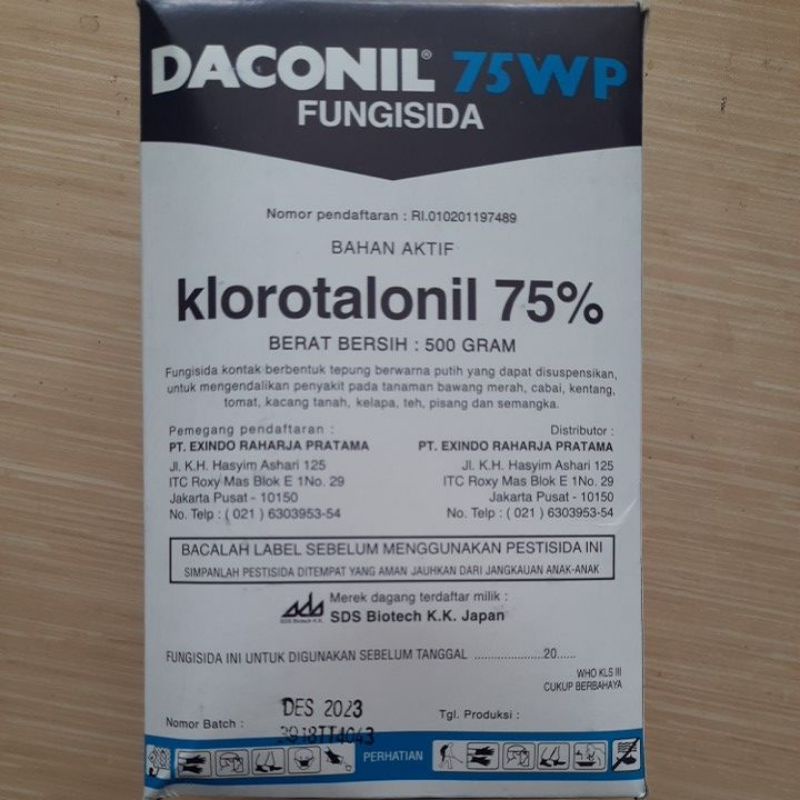 Jual Fungisida DACONIL 75 WP 500 gram | Shopee Indonesia