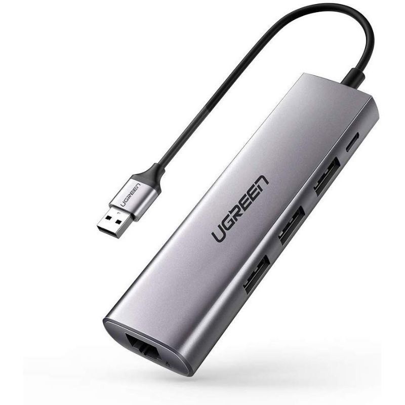 Jual Ugreen USB 3.0 Multifunction With Ethernet adapter RJ45 (60812 ...