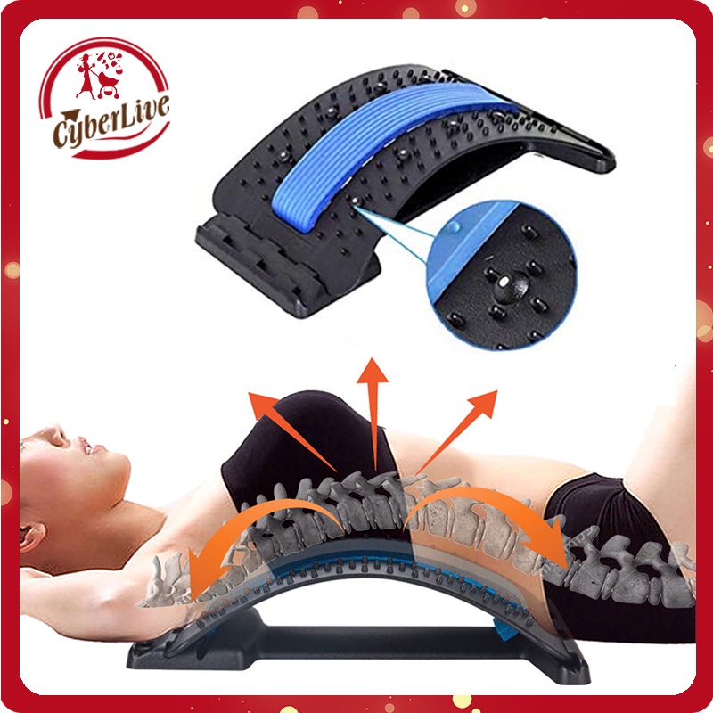 Jual 4 Tingkat Alat Terapi Punggung Back Stretcher Alat Terapi Pijat Sandaran Fisioterapi Tulang ...