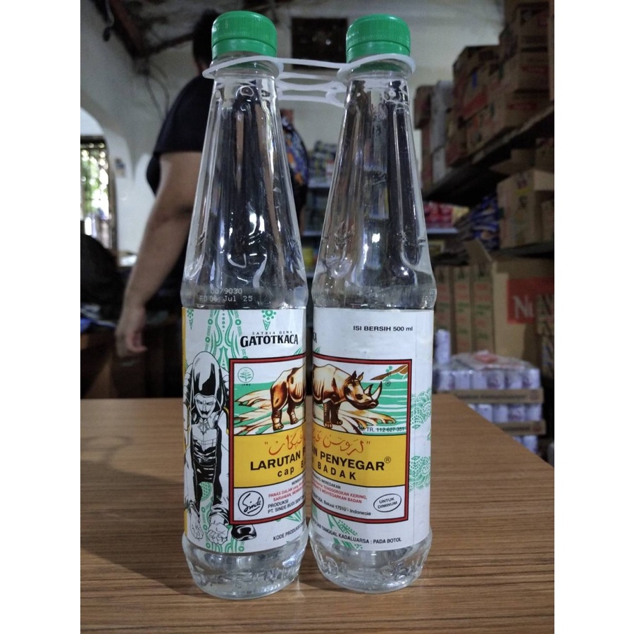 Jual Larutan Penyegar Cap Badak Botol 500 ml Sinde | Shopee Indonesia
