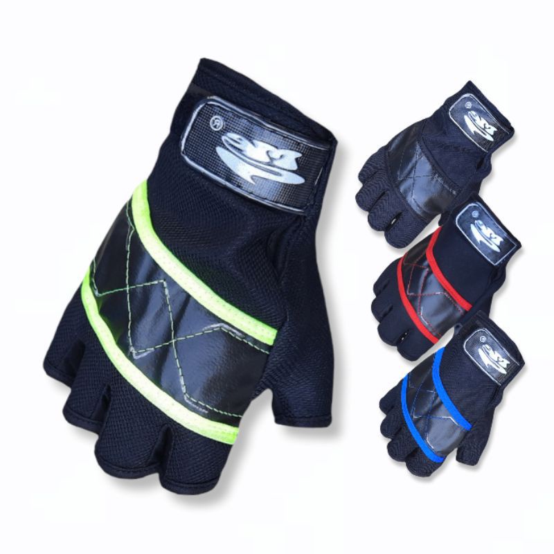 Jual sarung tangan racing setengah jari/sarung tangan motor | Shopee ...