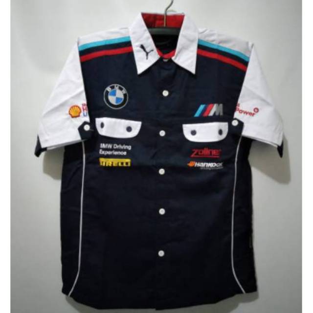 Jual Kemeja Seragam Otomotif BMW Baju Seragam MotoGP Balap F1 Baju ...