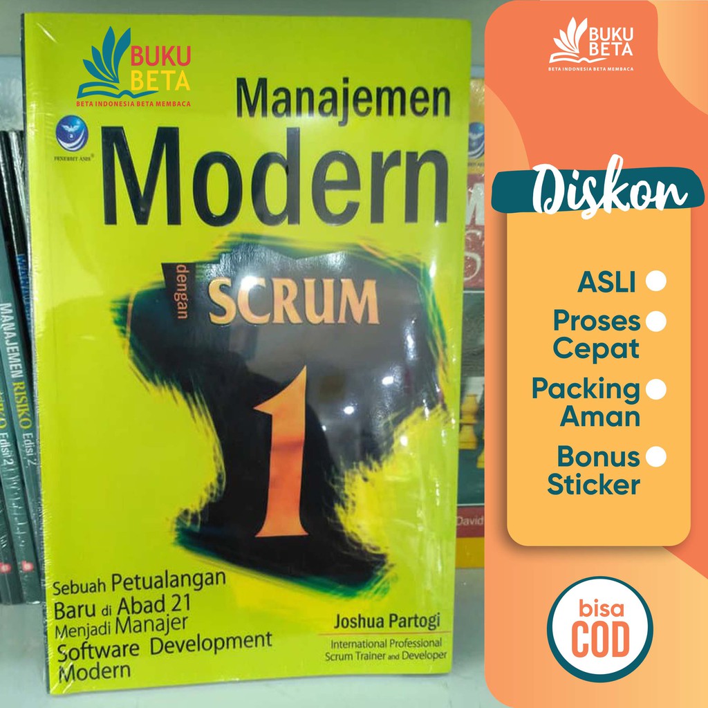 Jual Manajemen Modern dengan Scrum - Joshua Partogi | Shopee Indonesia