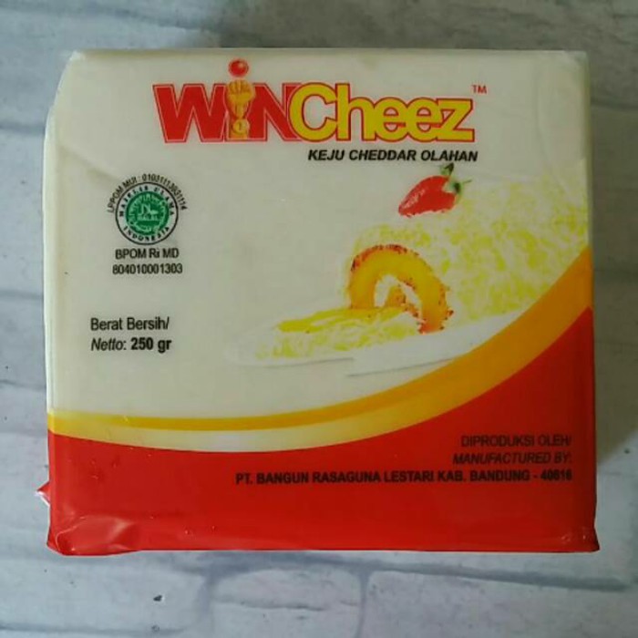 Jual Keju WIN Cheese 250 Gram keju olahan Sayur Praktis Bandung ...